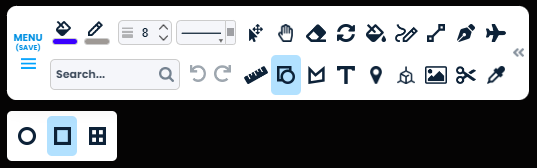 Rectangle Tool—Draw a rectangle – Scribble Maps Help Portal